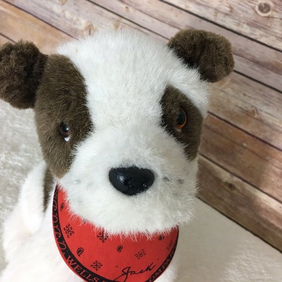 Wells Fargo | Toys | Wells Fargo Jack The Dog Plush Red Bandana | Poshmark